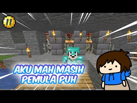 Aku mah masih PEMULA puh😔😔|| #minecraft