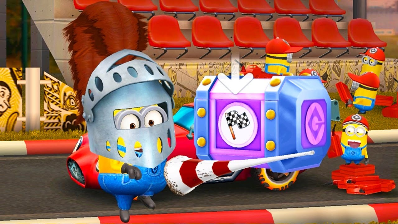 Final run in Special Mission Minion Racing and Stage 3 reward unboxing ...