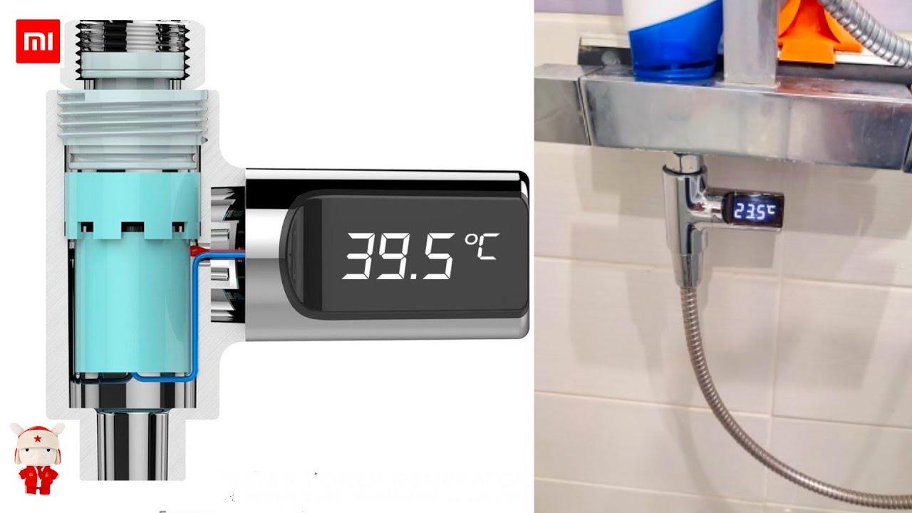 LED Display Home Water Shower Thermometer Meter Monitor Kitchen ...