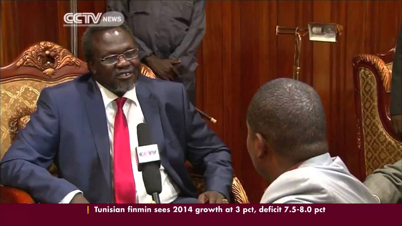 Dr. Riek Machar On An Exclusive Interview With CCTV's Girum Chala ...