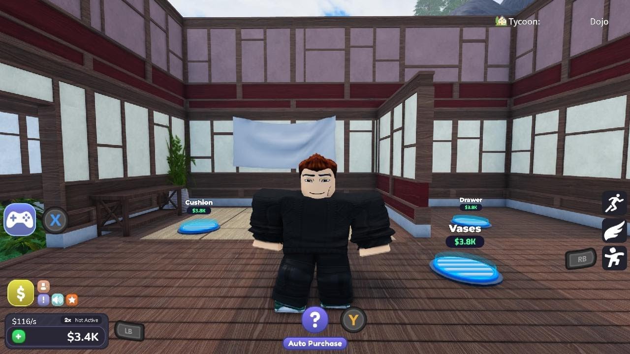 Roblox Mountain Dojo Tycoon PS5 - YouTube