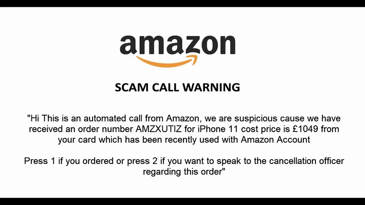 Amazon Scammers - With lots of abuse in the last have of the video ...