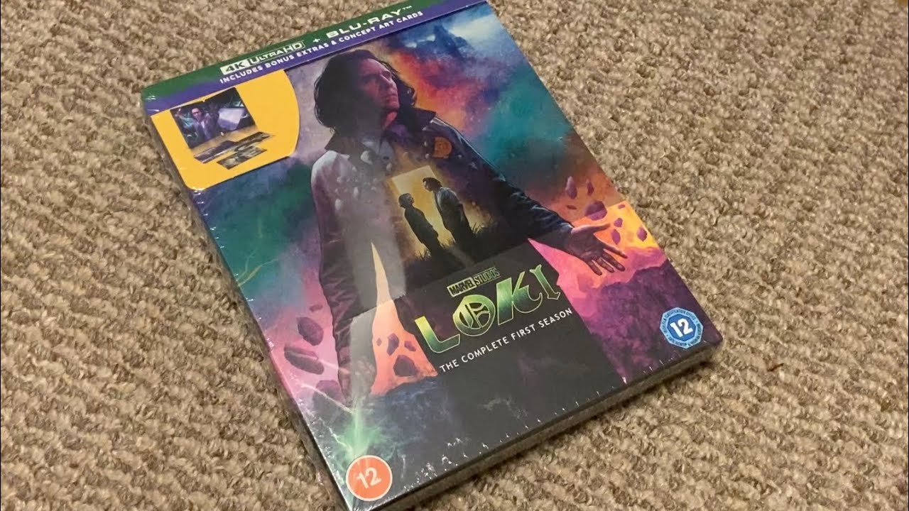 The Unboxings: Loki the complete first season 4K steelbook - YouTube