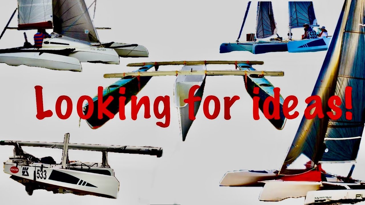 Looking for some inspiration for my diy foiling trimaran sailing boat ...