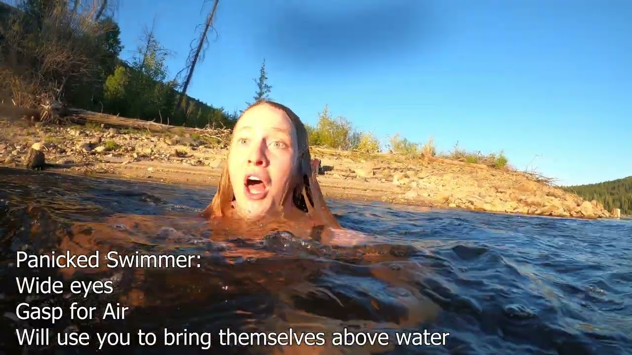 Swift Water Entry & Panicked Swimmer example - British Columbia Vlog ...