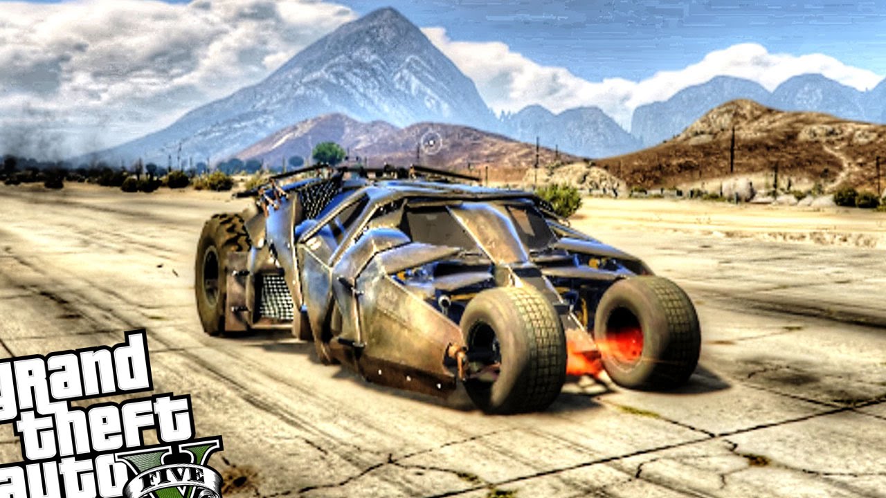 Batman Tumbler - GTA 5 PC MOD - YouTube