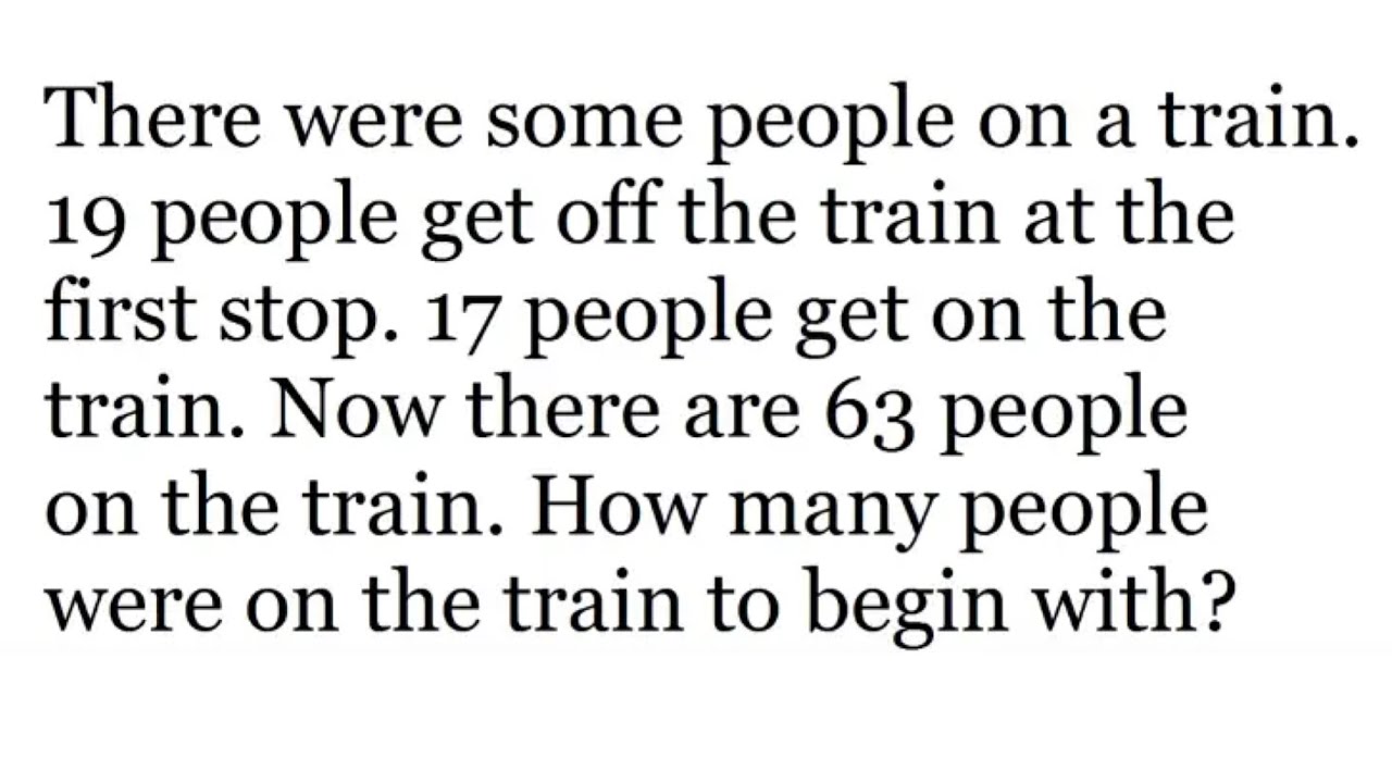 The solution to one of the most easy but confusing word problems!🤔 ...