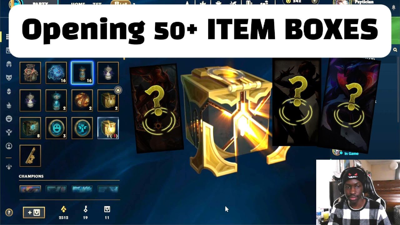 Opening 50 + ITEMS (The loot box system was too good) - YouTube