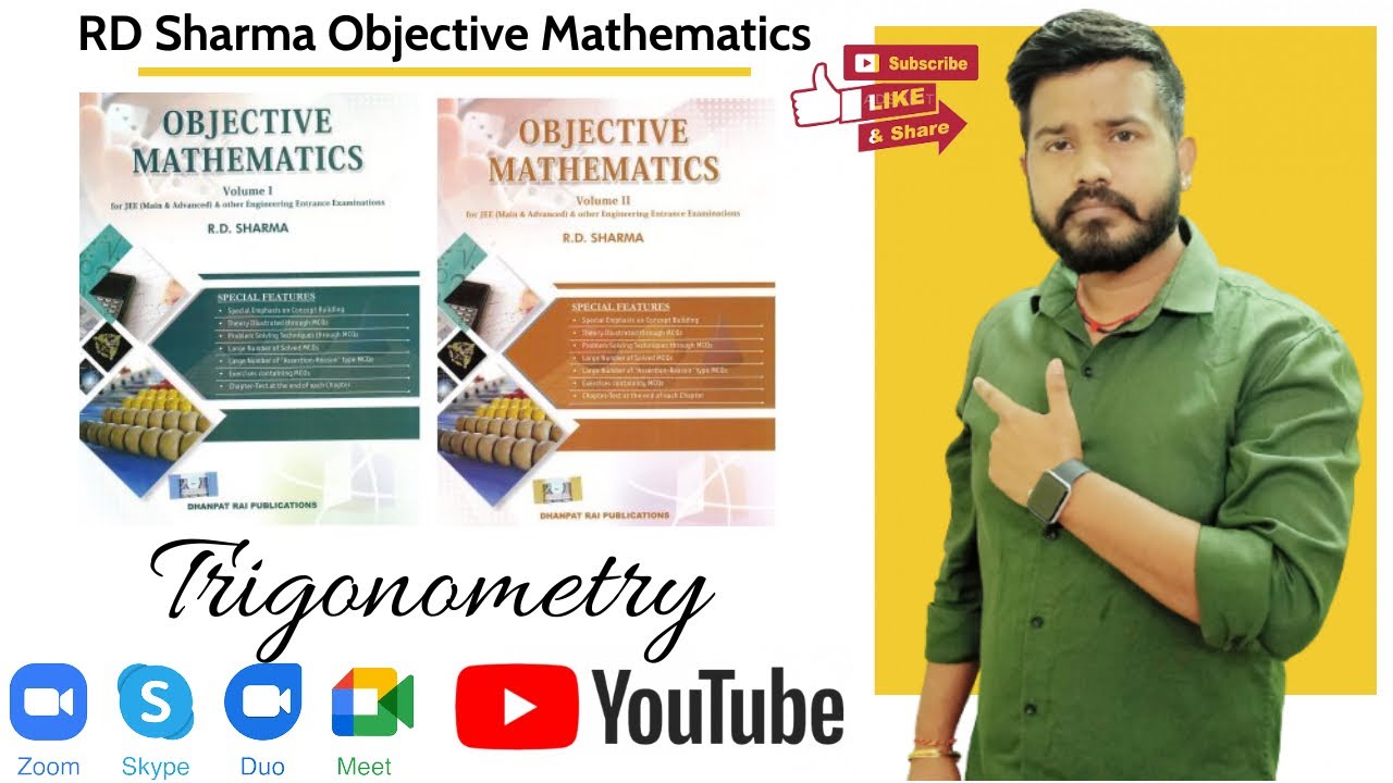 Trigonometry MCQs | RD Sharma Objective Mathematics - YouTube