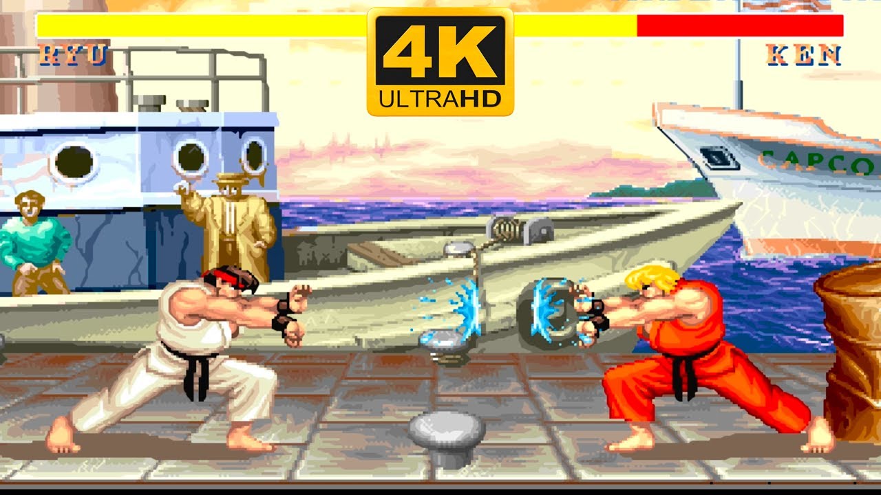Street Fighter II Champion Edition / RYU Longplay / 4K HD 60 FPS - YouTube