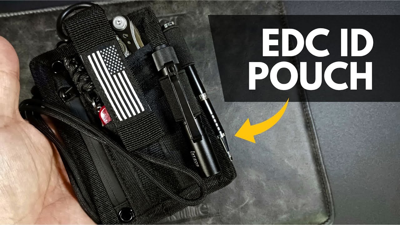 Free Giveaway: LUIGX Tactical ID Badge Holder with Lanyard - YouTube