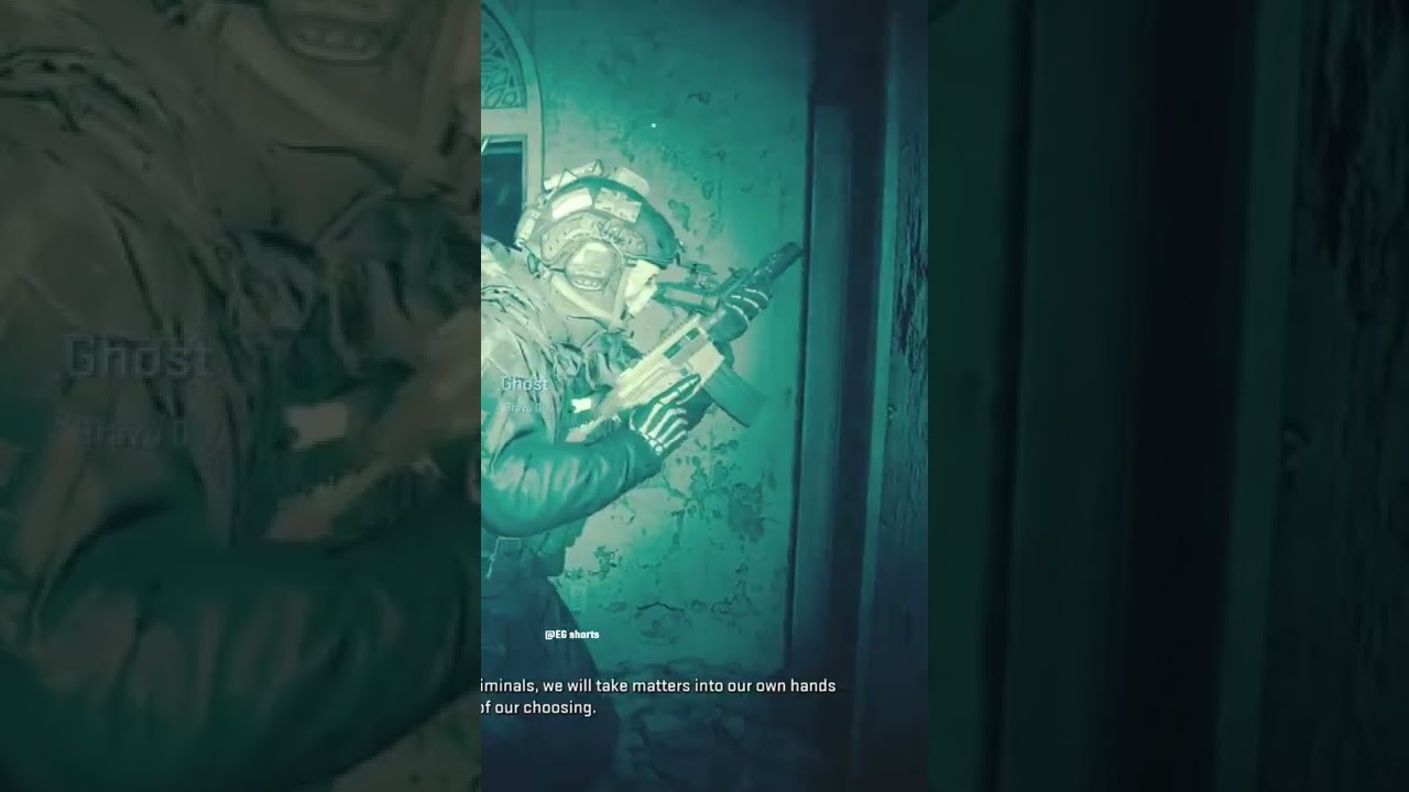 Night Vision mission Ghost stealth takedown - Call of Duty Modern ...