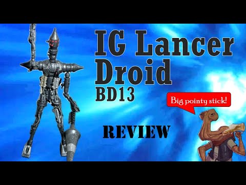 IG Lancer Droid BD13 Action Figure Review - YouTube