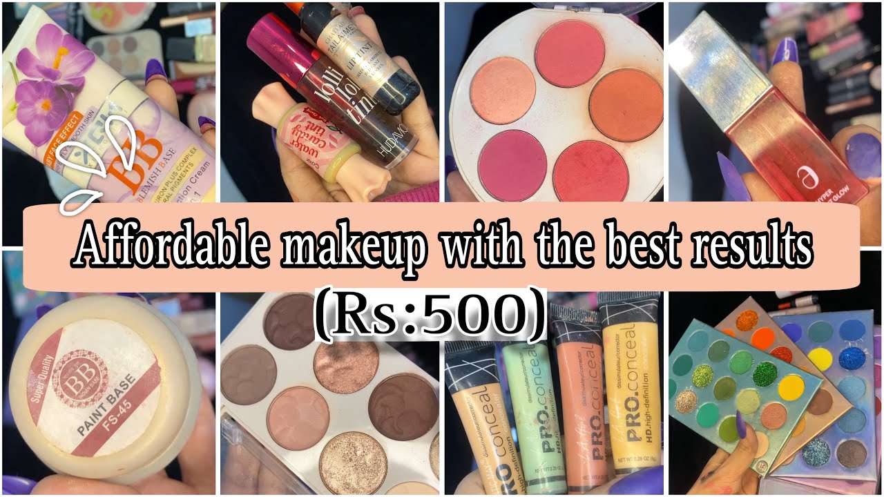 Best makeup products under 500 RS ? | best affordable makeup products ...
