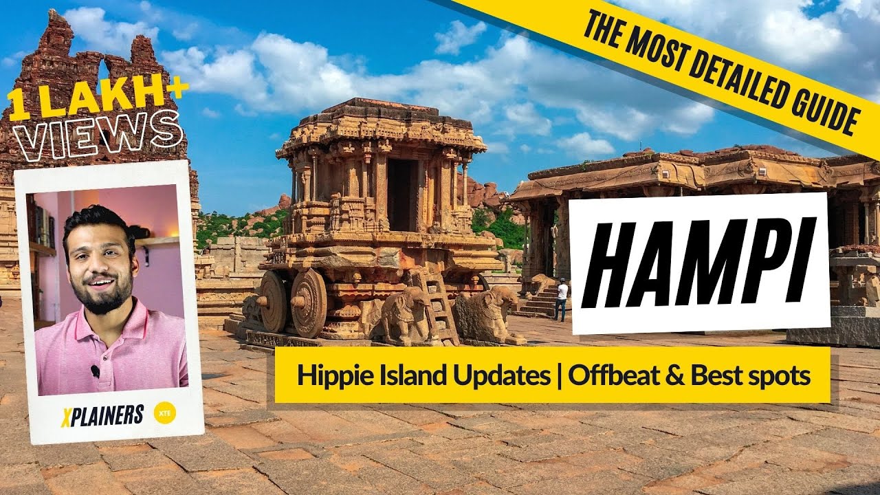 HAMPI GUIDE | Hippie Island | 10 Things to Do | 2 Cafes | 3 Budget ...