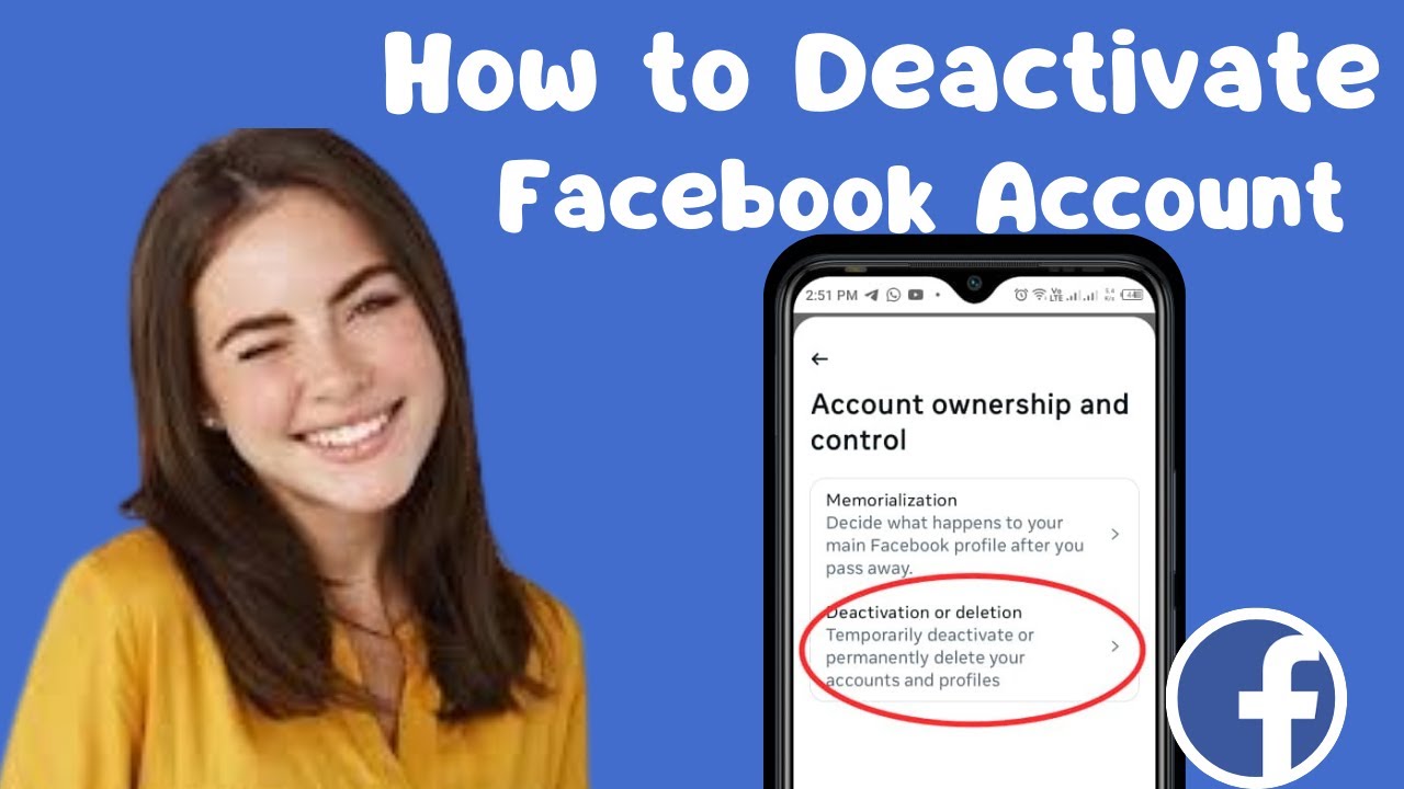 How to Deactivate Facebook Account | Complete Guide - YouTube
