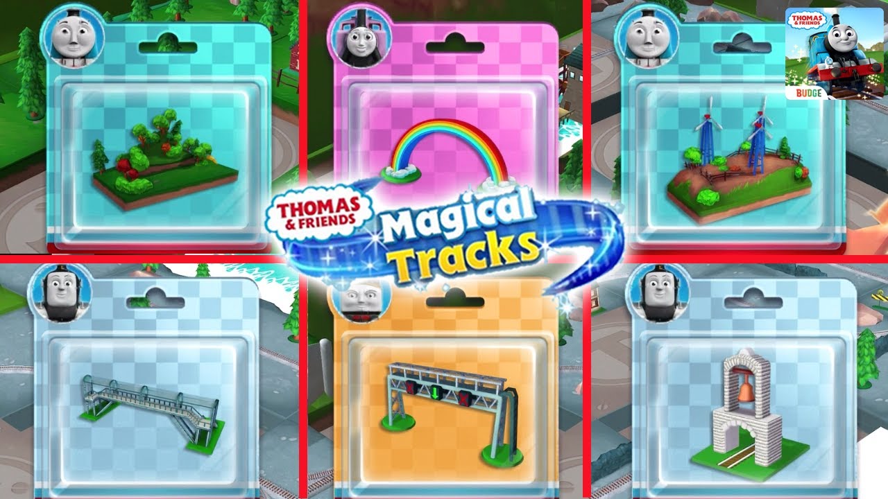 Thomas and Friends: Magical Tracks - Unboxing New Decoration Gordon ...