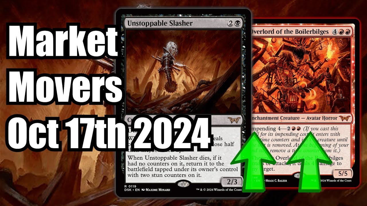MTG Market Movers - Oct 17th 2024 - Duskmourn Singles Showing Strength ...