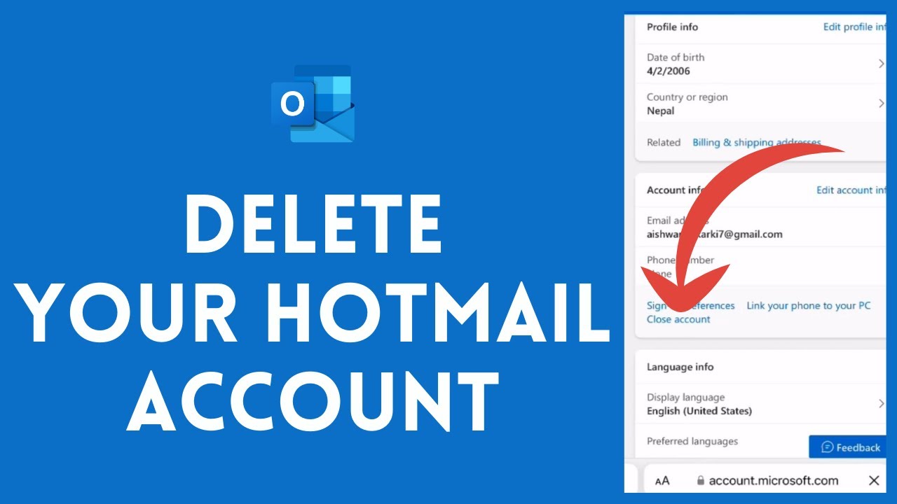How To Delete Hotmail Account 2023 Delete Outlook Account YouTube how-to-delete-hotmail-account-2023-delete-outlook-account-youtube