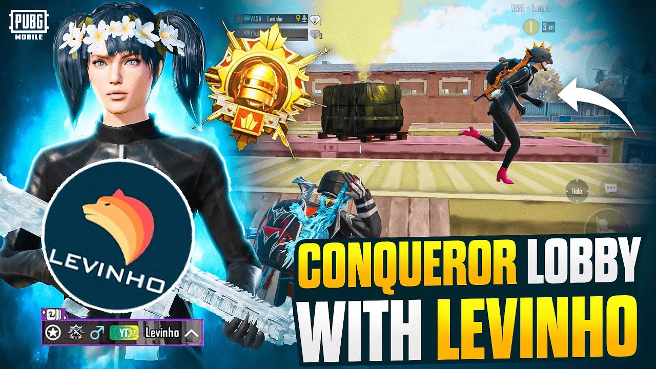 Playing with @Levinho in Sweaty Lobbies😈#pubgmobile #pubgm #levinho # ...