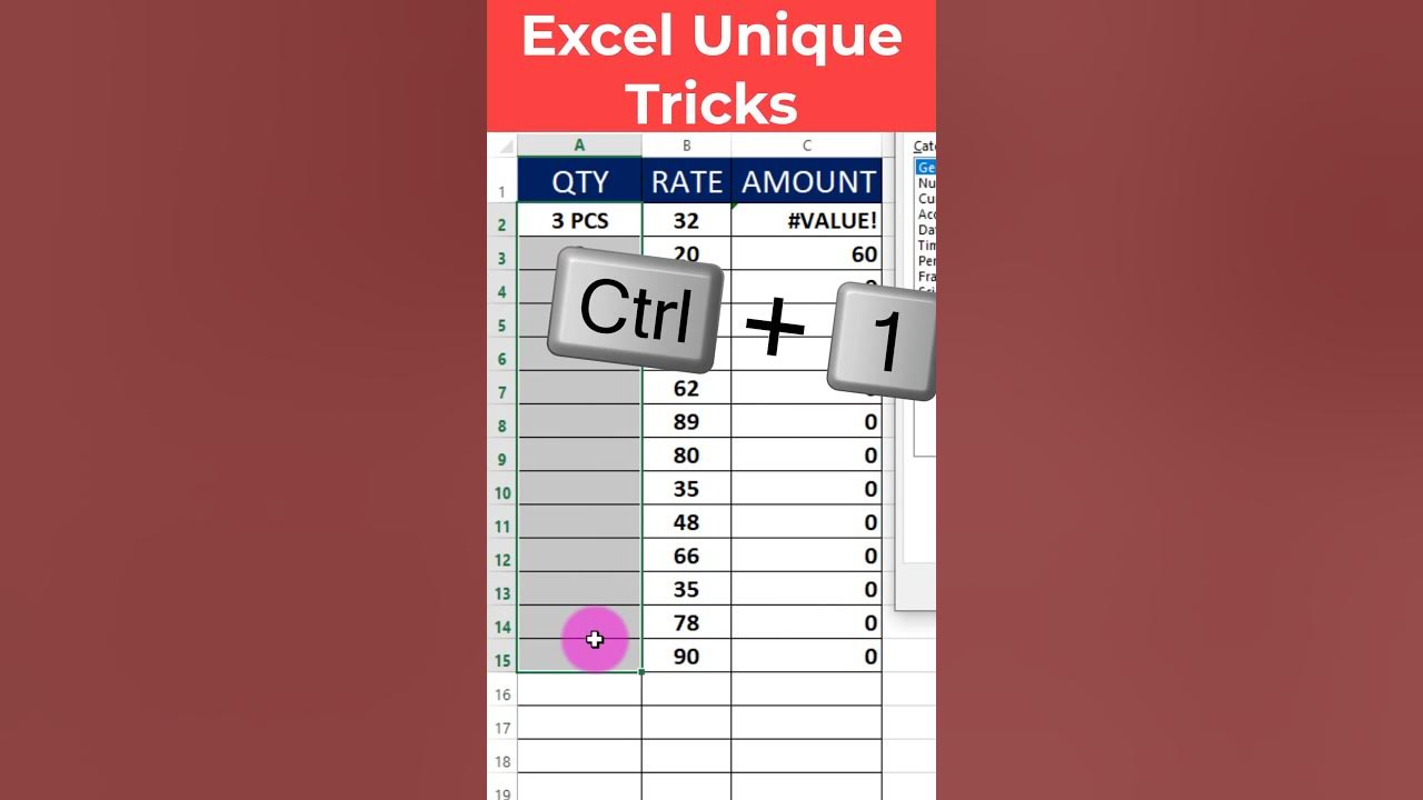 Excel Unique Tricks Viralshort Excel Msoffice Exceltricks Excelshort Msofficeexcel