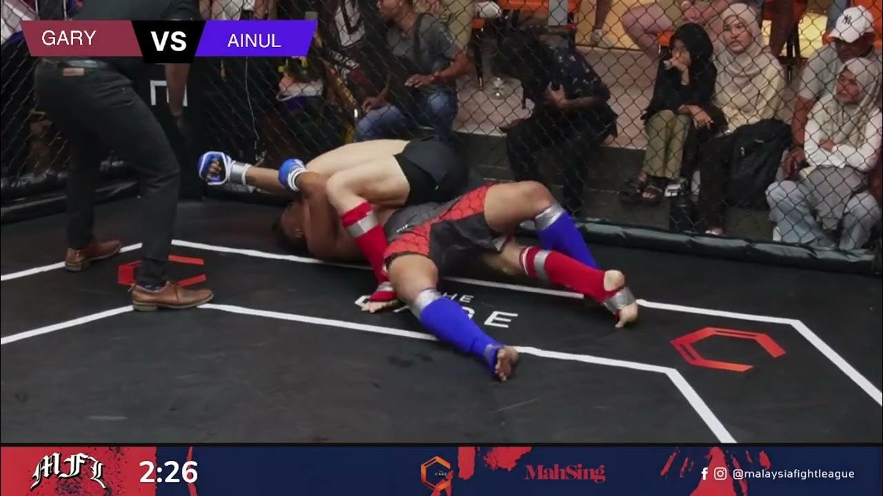 Garry Chow vs Mohd Ainul Saiful MFL MMA MIDDLEWEIGHT - YouTube