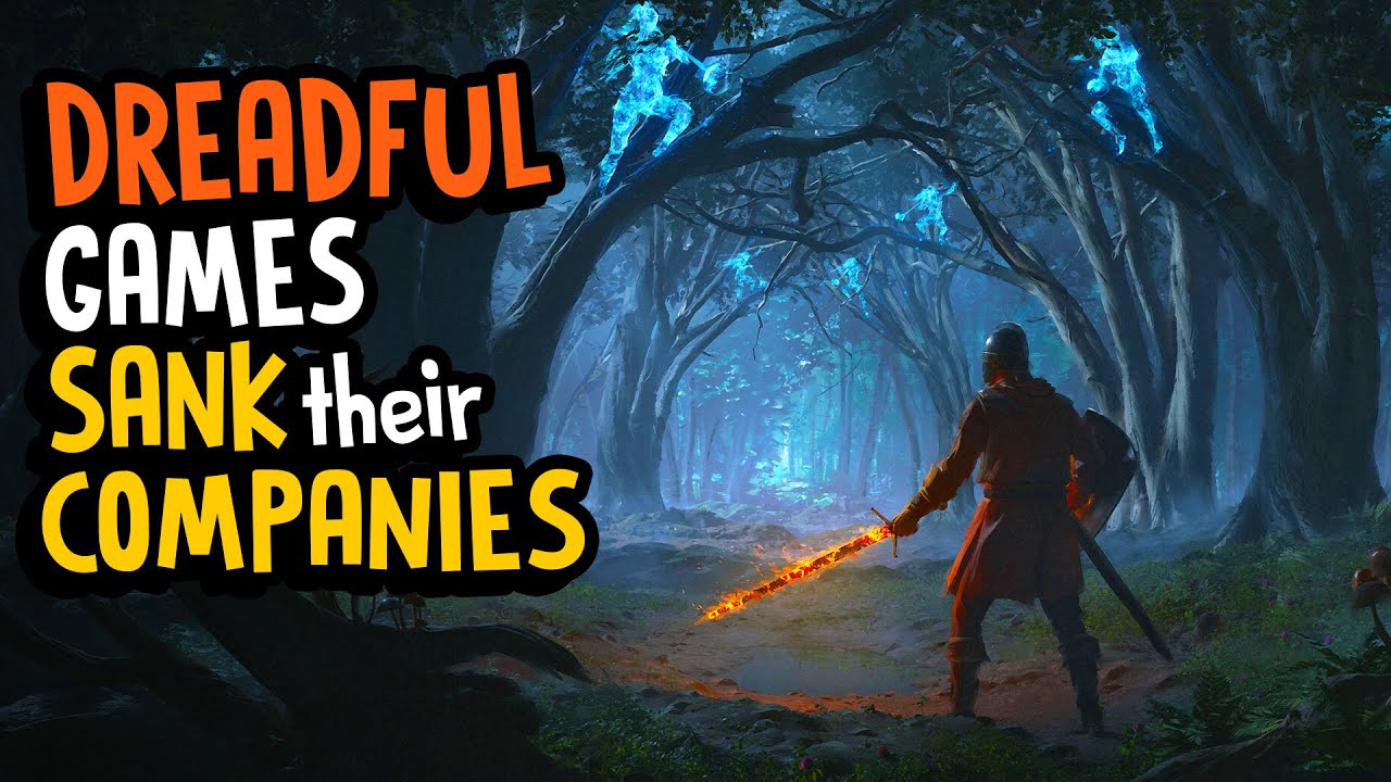 10 Dreadful Games that Sank their Companies - YouTube