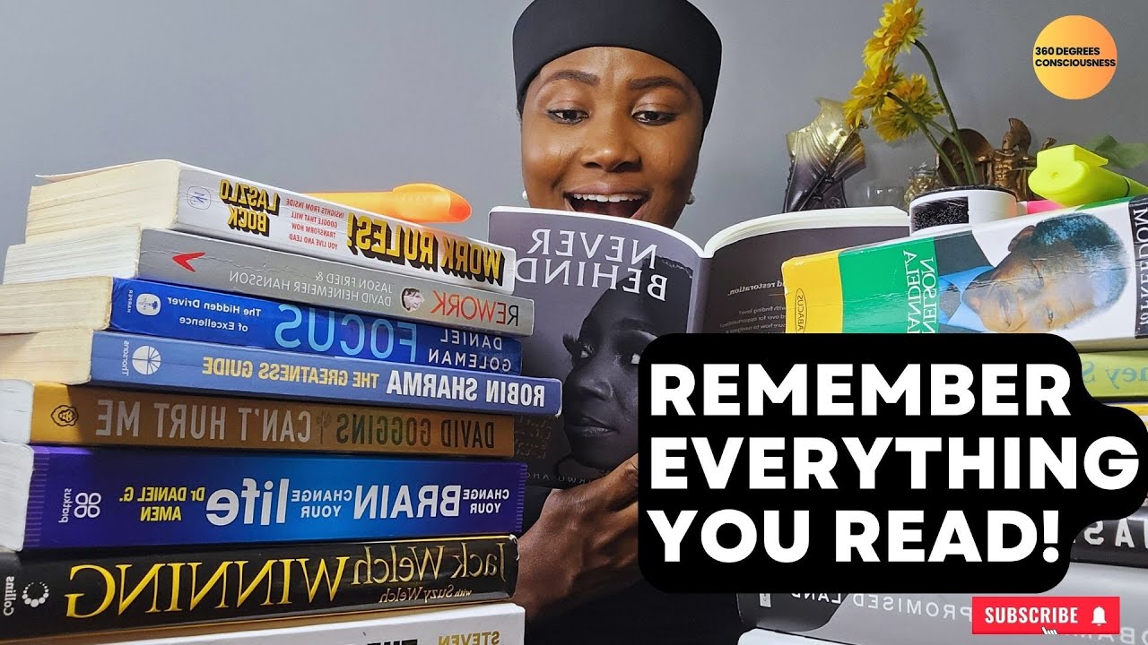 How I Remember The Books I Read - YouTube