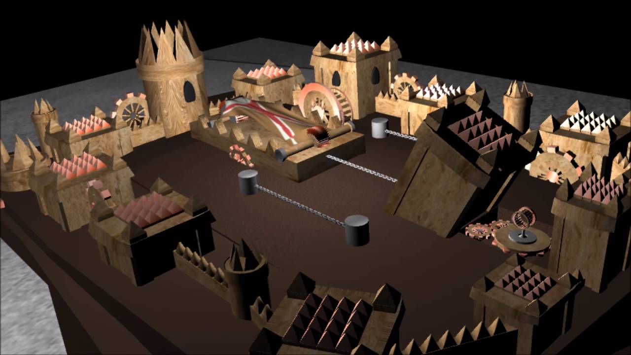 Dreadfort in Maya (Opening Game of Thrones) - YouTube