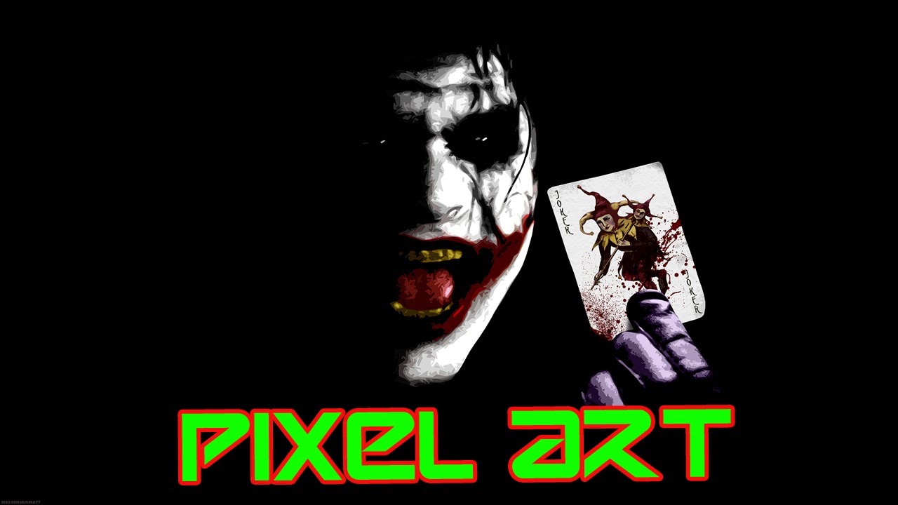 MINECRAFT | Pixel Art | El Joker - YouTube