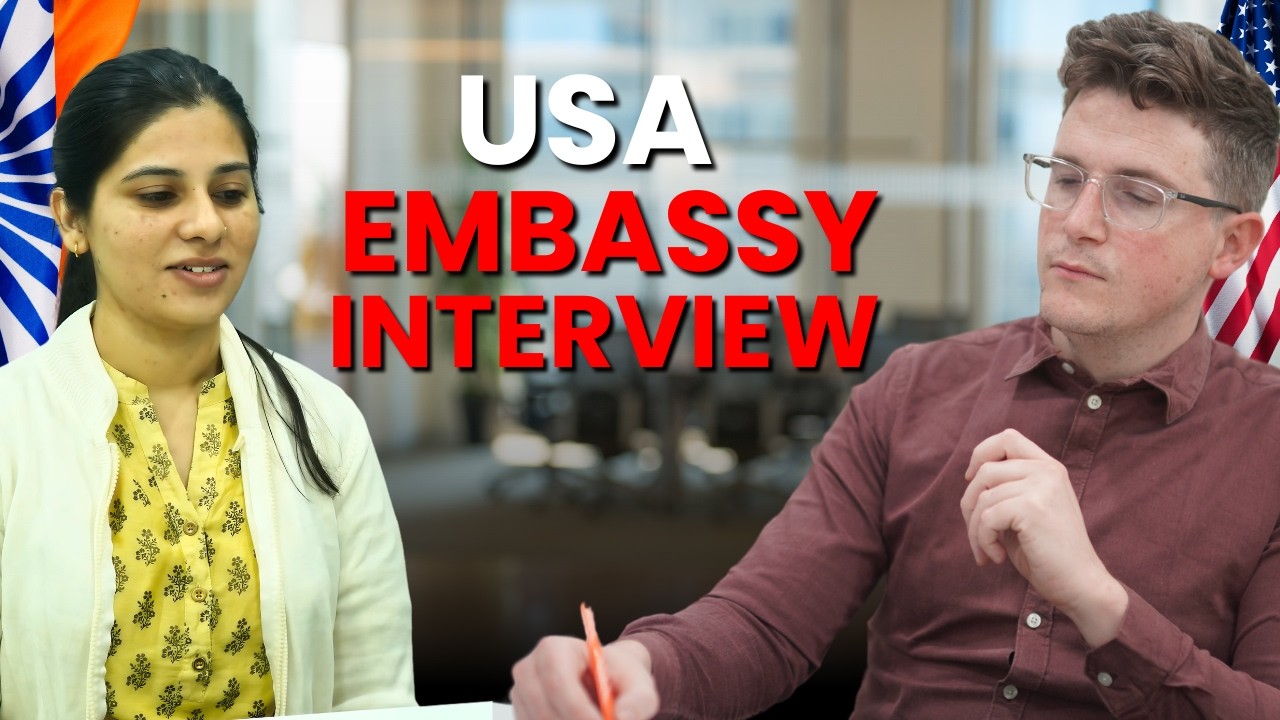USA STUDENTS VISA EMBASSY INTERVIEW QUESTIONS | USA VISA PROCESS 2025 ...