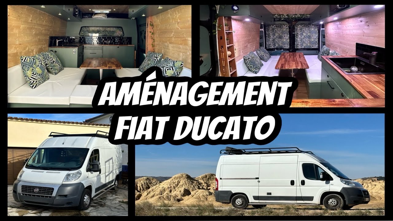AMENAGEMENT COMPLET D'UN FIAT DUCATO L2H2 (2024) - YouTube