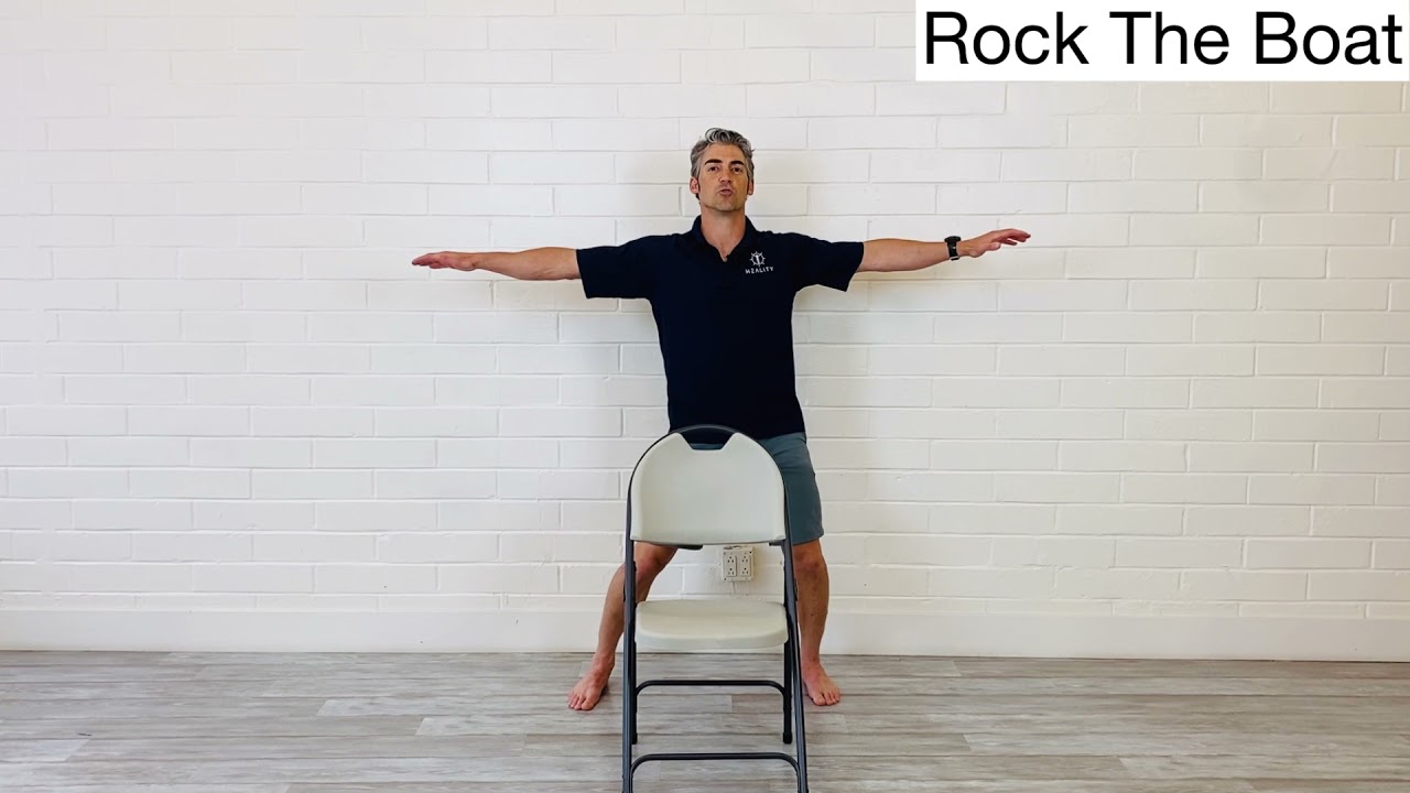 An instructional exercise video for performing the Rock the Boat ...