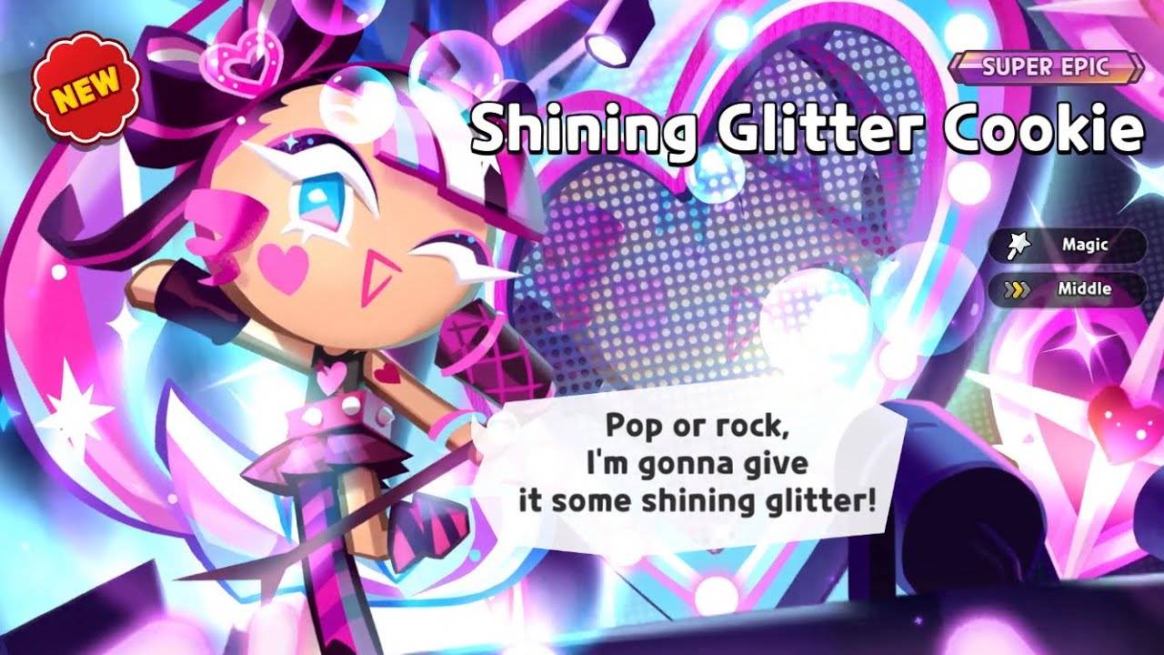 Shining Glitter Cookie Gacha Pull Animation 🩷🩵🩷🤍🖤🩷💜 - YouTube
