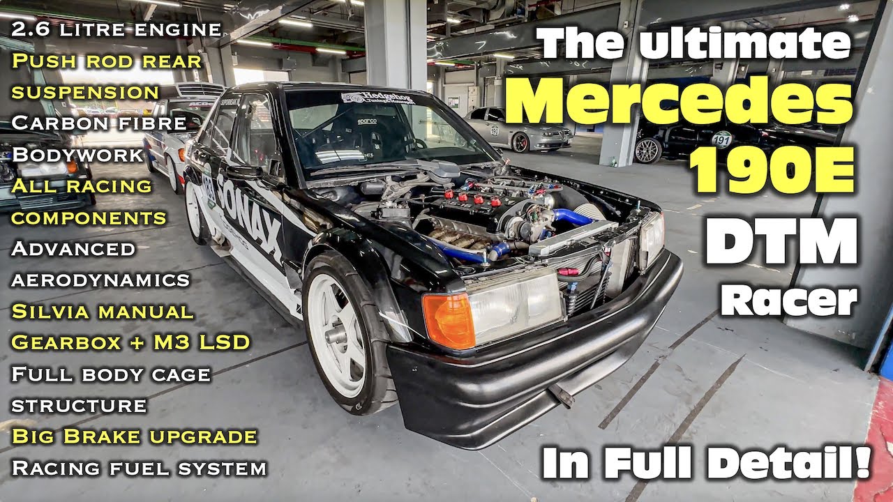 The Ultimate Mercedes 190E ‘DTM’ Racer … Innovation & Evolution. - YouTube