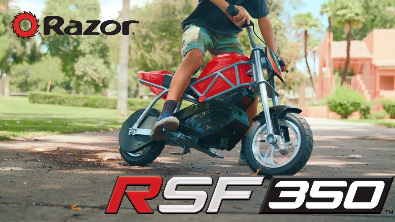 Razor RSF350 Moto Eléctrica - YouTube