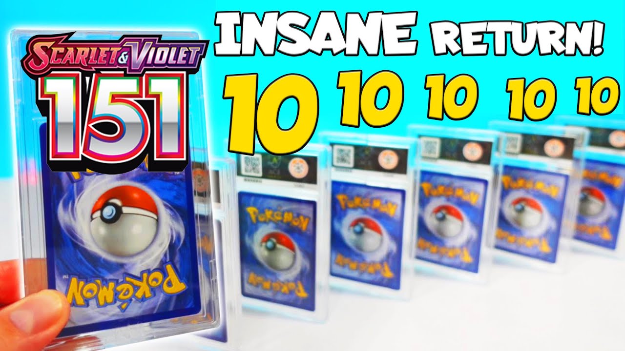 INSANE POKEMON 151 ACE GRADING RETURN! + GIVEAWAY - YouTube