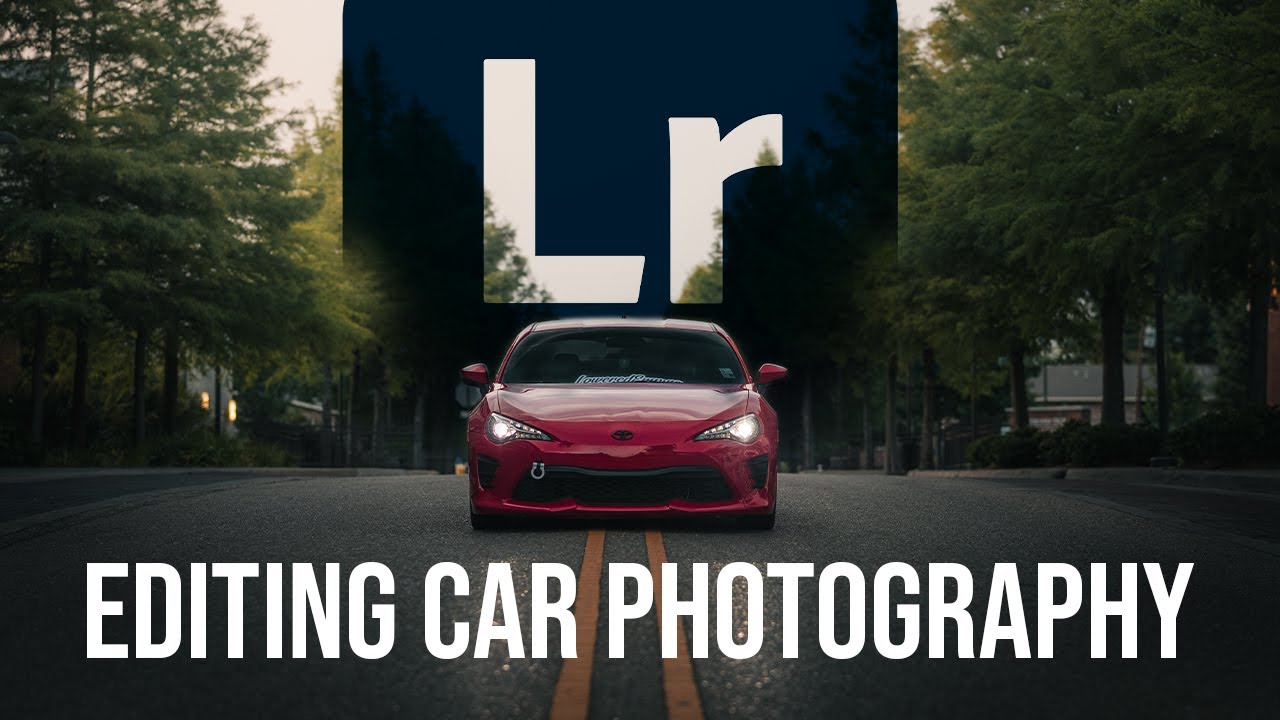 How to Edit Car Photography in Adobe Lightroom - YouTube