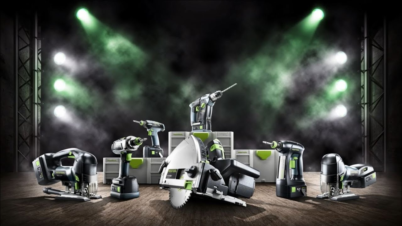 Festool PowerSelect Cordless Tools - YouTube