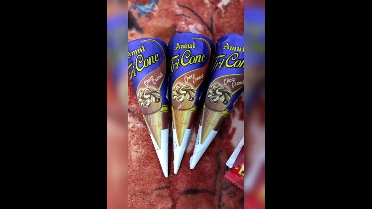 Amul TriCone #Tricone // #Choco Crunch// - YouTube