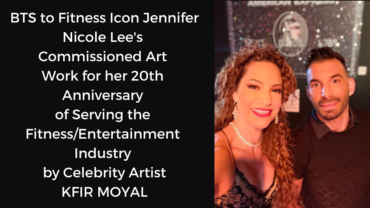 Creative BTS Process with Celebrity Artist Kfir Moyal Jennifer Nicole ...