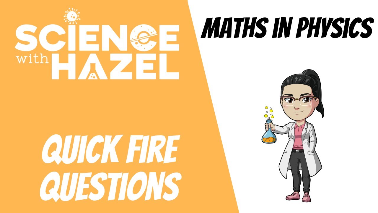 MATHS IN PHYSICS | Quick Fire Questions | GCSE Science Revision - YouTube
