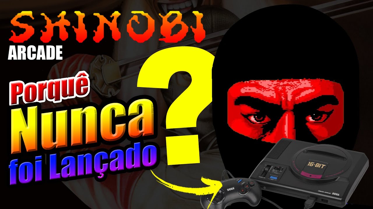 A (verdadeira) história de Shinobi | Arcade Stories - YouTube