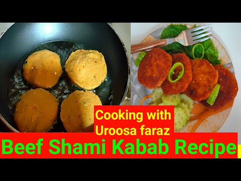 Beef Shami Kabab Recipe | How to Cook Shami Kabab| BaqraEid Special ...