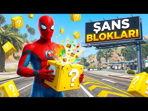 Örümcek Elektrikli Arabalar Şans Bloklarını Açıyor | GTA 5 MODS