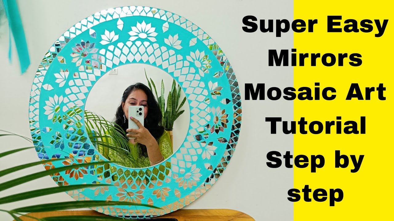 Super Easy Mosaic Art Tutorial Step By Step How To Make Super Easy Mosaic Art Tutorial Step By Step How To Make