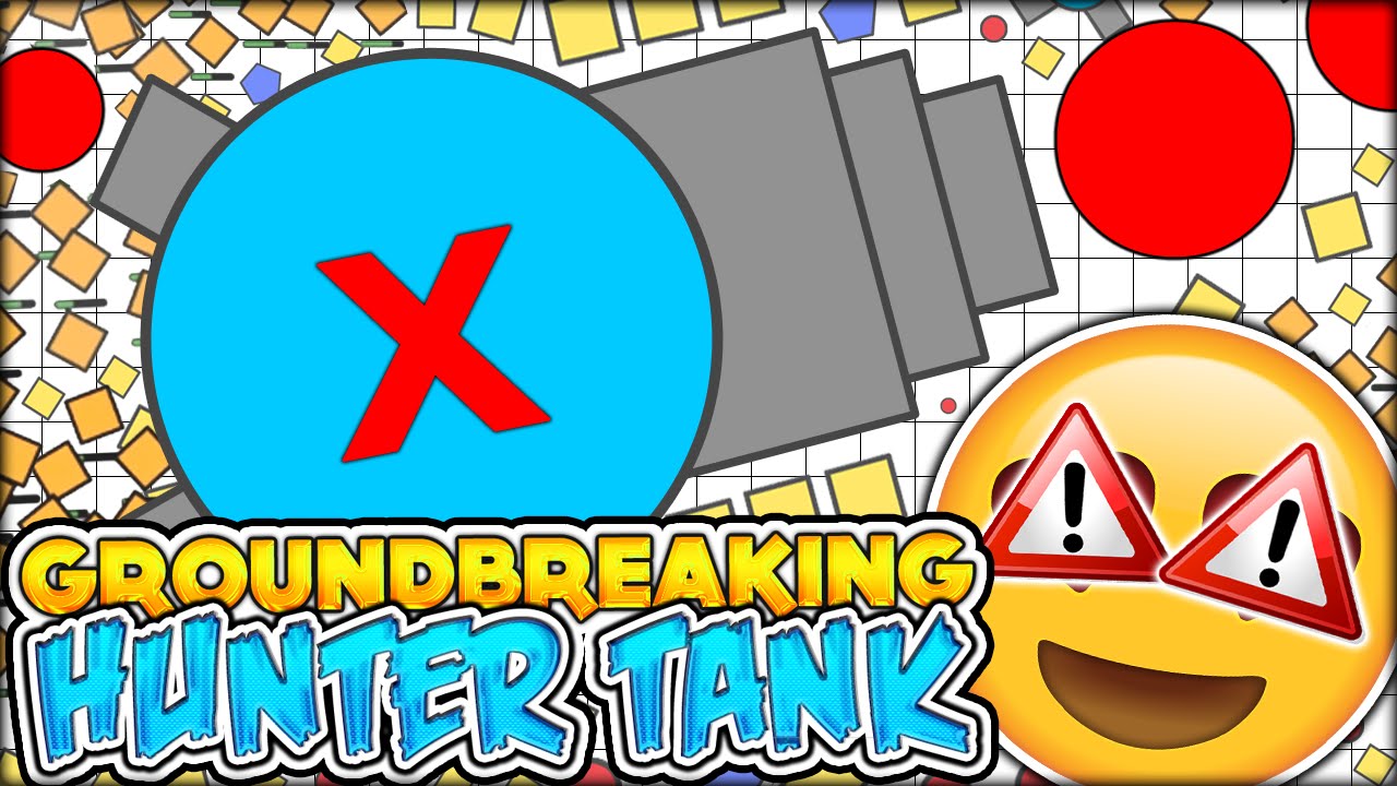 BRAND NEW GROUNDBREAKING TANK UPDATE! DIEP.IO NEW HUNTER X TANK (DIEP ...
