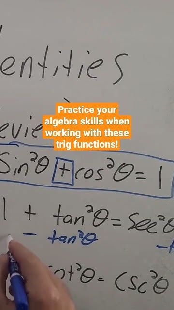 How to Rewrite a Trig Identity to help You Remember them! (Verifying Trig Identities) #math # ...