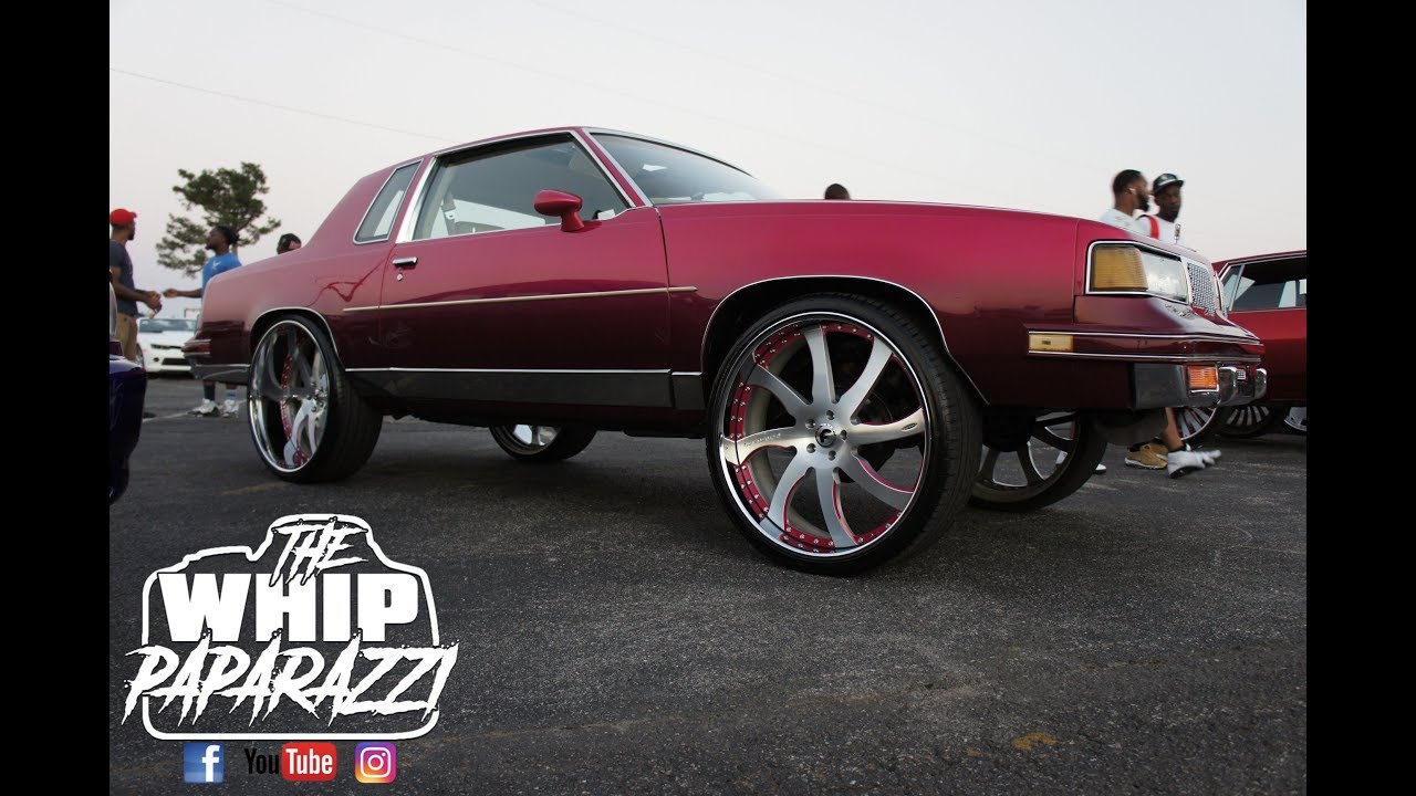 G Body Oldsmobile Cutlass on 26" Forgiato Wheels at Alabama Trackfest ...