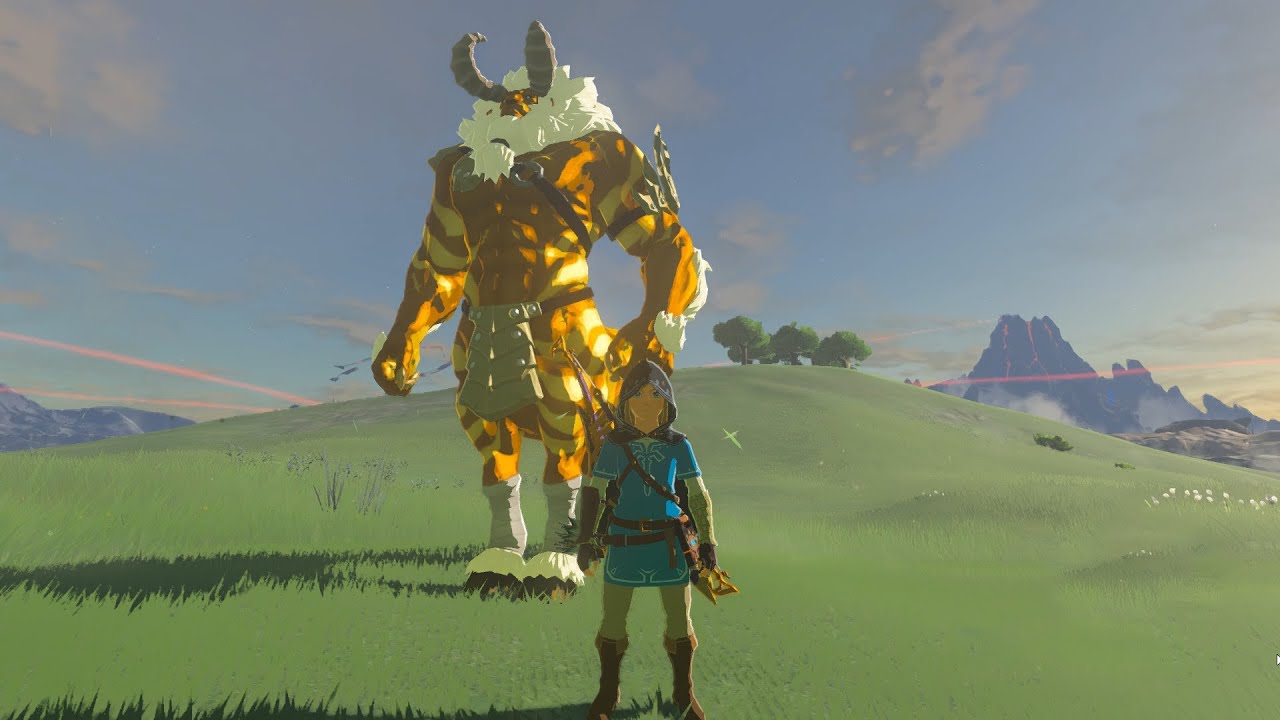 The Gold Lynel Horse - The Legend of Zelda Breath of the Wild - YouTube